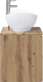 Sada koupelnového nábytku Dub artisan Kompozitní dřevo 3404349