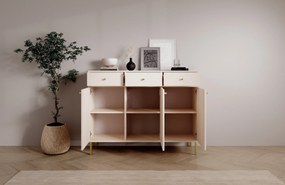 ADRK Furniture Komoda 3D 3S Tili ADRK-CHES-TIL-3D-3S-BS