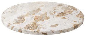 Butlers MARBLE Mramorový tác 30 cm - béžová