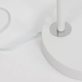 Retro stojací lampa Sama 90 bílé