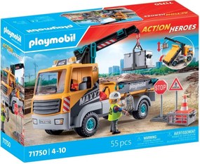 Playmobil 71750 nákladní auto s jeřábem