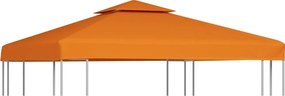 vidaXL Nepromokavá náhradní střecha na altán 310g/m² 3x3m [44782] Barva: Cihlová