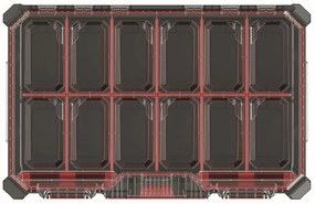 Kistenberg Organizér X BLOCK BRIDGE s přepážkami černý 54,3x36,8x12,2cm