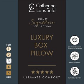 Polštář 40x60 cm Luxury Box – Catherine Lansfield