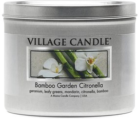 Village Candle – vonná svíčka Bamboo Garden Citronella (Bambusová zahrada s citronelou), 311 g