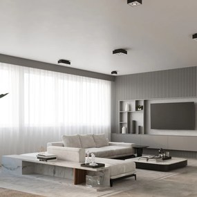 Sollux Lighting Stropní svítidlo MONO 4 černé