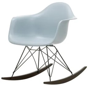 Eames Plastic Armchair RAR černě lakovaná ledově šedá tmavý javor Vitra