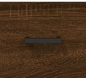 Skříň highboard hnědý dub 34,5 x 34 x 180 cm kompozitní dřevo,  3199240