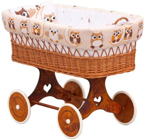 Košík pro miminko s boudičkou SOVIČKA