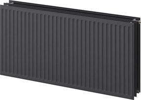 Mexen CVH30 Hygienický deskový radiátor 300 x 3000 mm, spodní připojení, 2617 W, antracit - W630H-030-300-66
