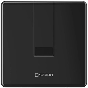 Sapho Podomítkový automatický splachovač pro urinál 6V (4xAA), černá - PS006B