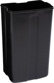 Odpadkový koš, kov, taupe, 30 L