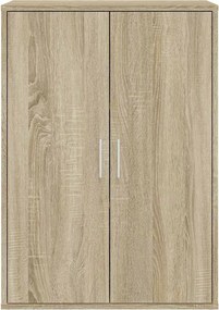 Příborníky 2 ks dub sonoma 60 x 31 x 84 cm kompozitní dřevo 3276569