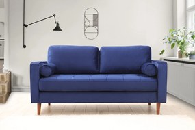 Hanah Home Dvoumístná pohovka ROME tmavě modrá 175 cm 560ARE1515