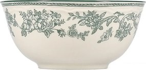 Zelená/slonovinová porcelánová miska Cyril – S|P Collection