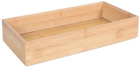 BISK Erga Laos, bambusový kontejner na kosmetiku 30x15x6cm, přírodní hnědá, ERG-08128