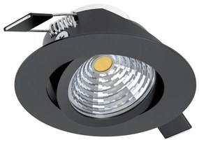 Eglo | Eglo 33997 - LED Stmívatelné podhledové svítidlo SALICETO LED/6W/230V černá | EG33997