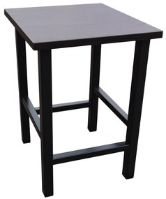 Dede Židle 30 x 30 x 45 cm MINI - šedá / černá
