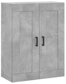 Skříň highboard betonově šedá 69,5x34x180 cm kompozitní dřevo,  3199877
