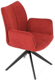 Autronic Otočná jídelní židle HC-993 RED2