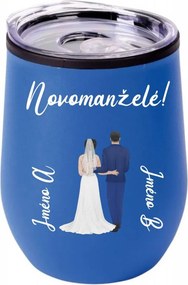 Personalizovaný termohrnek "BOWL" se svatebním párem
