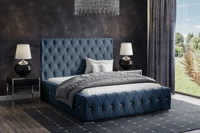 Postel MODEL 06 120x200 modrá - MAGIC VELVET 2226