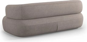 Světle hnědá pohovka z textilie bouclé 178 cm Jenny – Micadoni