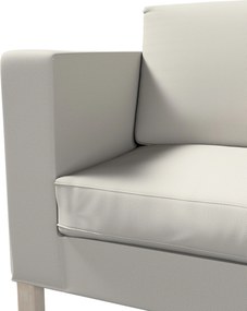 Potah na pohovku IKEA  Karlanda rozkládací, krátký barva šedá látka pletený vzor