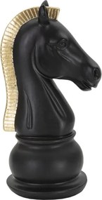 Dekorativní soška Horse 19 cm černá