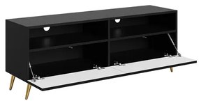 TV stolek/skříňka Borunti 2K, Barva dřeva: černá