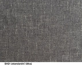Jídelní set – stůl BRUNO a 6 židlí LAURA,  buk Látka: SH21 (Zdarma)