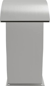 Bazénová fontána s LED 22 x 60 x 70 cm nerezová ocel 304 148881