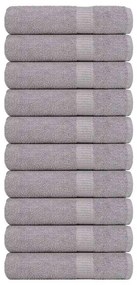 Ručníky FROGN 10 ks šedé 50x100 cm 360 g/m² 136832