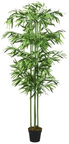 Umělý bambus 576 listů 150 cm zelený
