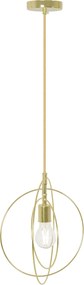 Toolight - závěsná lampa E27 APP286-1CP, zlatá, OSW-08404