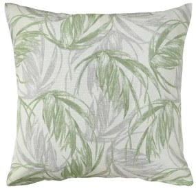 SCANquilt povlak SOFA palms zelenošedá 45 x 45 cm