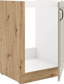 STILO ac | dolní skříňka 50 ZL 1F dřezová | 50 cm | UNI dvířka | artisan/světle šedá