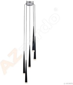 Minimalistické svítidlo Stylo 5 černé