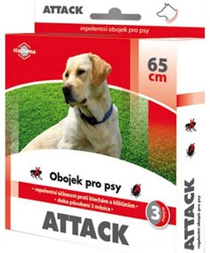 Antiparazitní obojek pro psy STACHEMA Attack 65cm