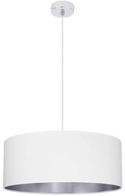 Závěsné svítidlo SHADE, 1x textilní stínítko (výběr ze 2 barev), (výběr ze 3 barev konstrukce), (fi 50cm), CH