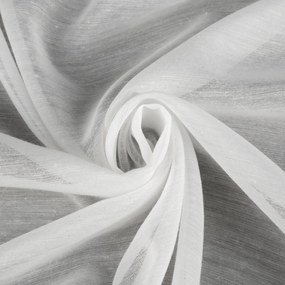 ZÁCLONA GRACE NA PÁSCE 140X270 CM BÍLÁ