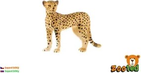ZOOTED Figurka Gepard štíhlý / Plast / 8 cm / od 3 let