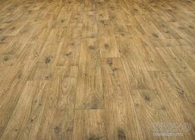 Breno PVC MAXIMA PLUS Ohrid Oak S45 (591-16) – hnědé dřevo, šíře 400 cm