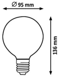 RABALUX 1598 FILAMENT-LED žárovka