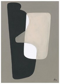 Paper Collective designové moderní obrazy Closeness (120 x 168 cm)