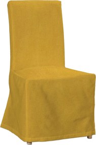 Potah na židli IKEA  Henriksdal, dlouhý barva žlutá látka pletený vzor