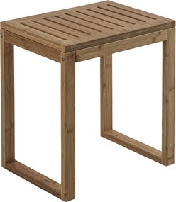 Gedy Gedy, HIMALAYA koupelnová židle, 39,5x44,3x29,5cm, bambus, 3072
