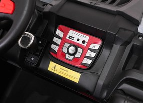 Ramiz Elektrická bugina Gravity pro děti šedá + pohon 4x4 + dálkové ovládání