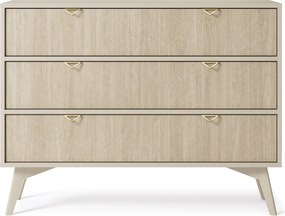 PSK Komoda NATURAL, Písková/Scandi 106 cm