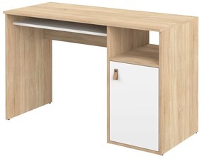 Pracovní stůl s deskou v dubovém dekoru 50x115 cm Oxford – TemaHome